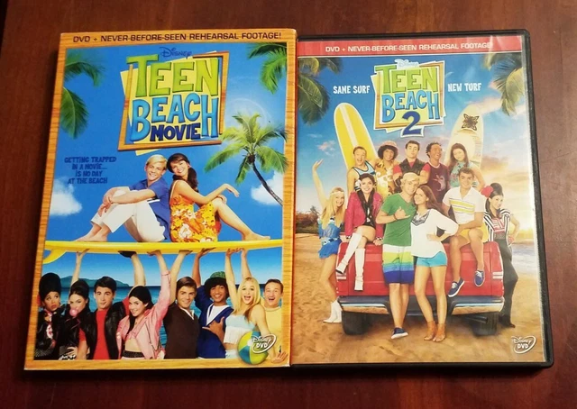 DISNEY'S TEEN BEACH Movie and Teen Beach 2 DVD Lot £6.28 - PicClick UK