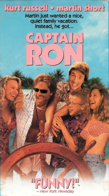 CAPTAIN RON - Kurt Russell, Martin Short - 1993 Touchstone Home Video ...