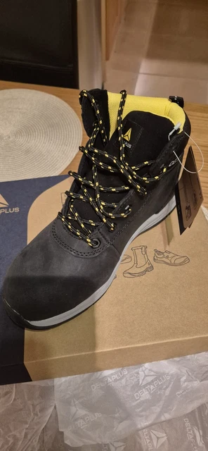 DELTA PLUS STEEL Composite Toe Cap Safety Work Boots UK Size 7 £31.90 ...