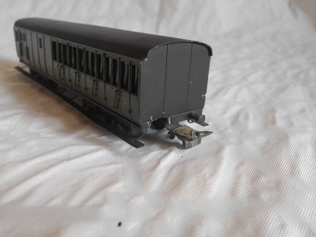 SMCF VINTAGE PLM French railways all 3rd brake coach metal model 1960s ...