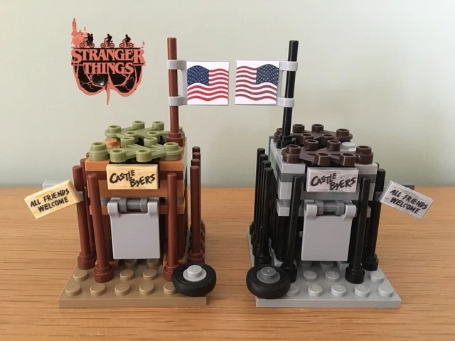 LEGO® STRANGER THINGS ‘CASTLE BYERS’ and CUSTOM Upside Down Version ...