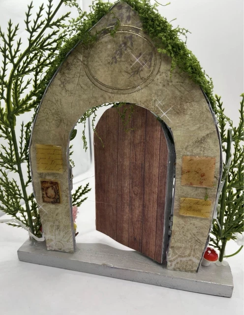 USB PLUG IN Light Up Fairy Door. Fantasy Scene. Magical Accessory. Uk £ ...