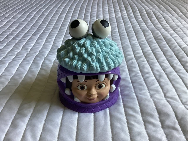 DISNEY ON ICE Pixar Monsters Inc Costume Boo Flip Hinge Lid Cup Mug ...