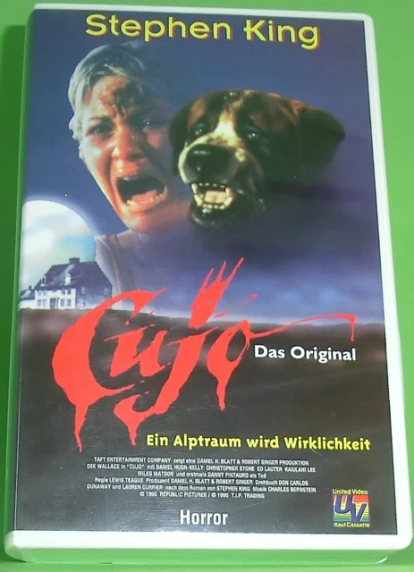CUJO (VHS VIDEO Kassette) Horror | Danny Pintauro, Dee Wallace-Stone ...
