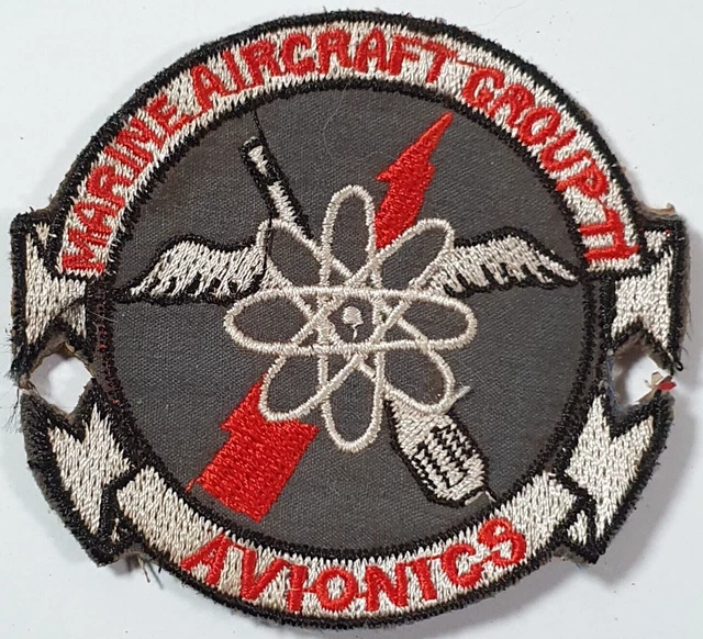VIETNAM WAR MARINE AIRCRAFT Group 11 Avionics Usmc Us Corps Shoulder ...