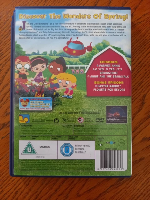 DISNEYS LITTLE EINSTEINS Oh Yes It's Springtime Dvd Kids Disney $70.96 ...