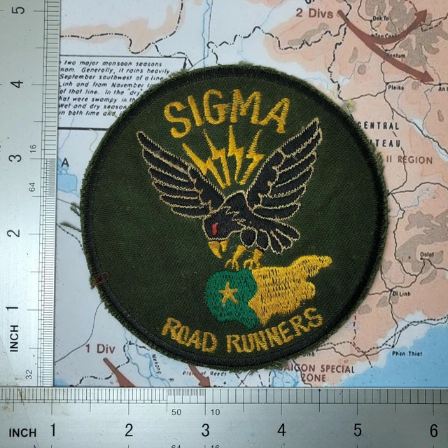 PATCH , US Army Special Forces SFOD B-56 Project SIGMA ROAD RUNNERS ...