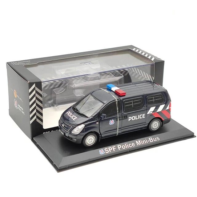 IXO 1/38 HYUNDAI SPF MINI-BUS Singapore Police Force DIECAST ...