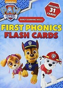 PAW PATROL: FIRST Phonics Flash Cards de Scholastic, | Livre | état bon ...