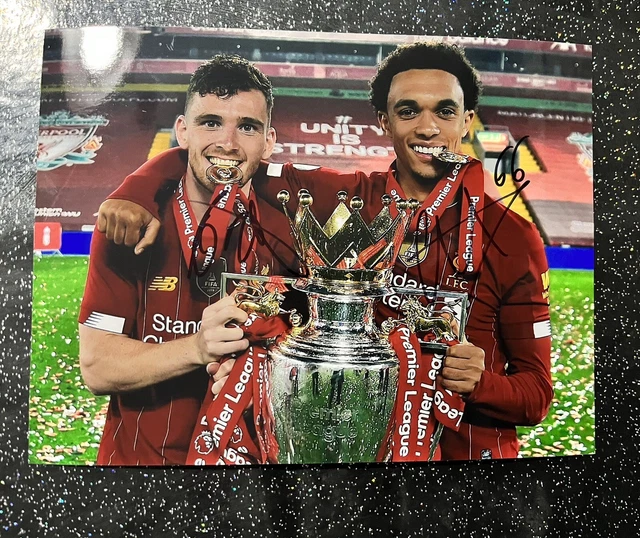 TRENT ALEXANDER-ARNOLD & Andrew Robertson Liverpool Signed 8x6” Photo ...