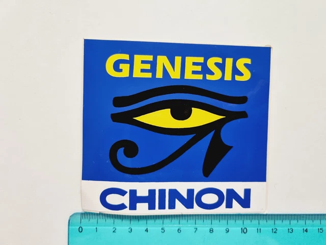 ADESIVO GENESIS CHINON STICKER AUTOCOLANT VINTAGE 80s ORIGINAL EUR 9,90 ...