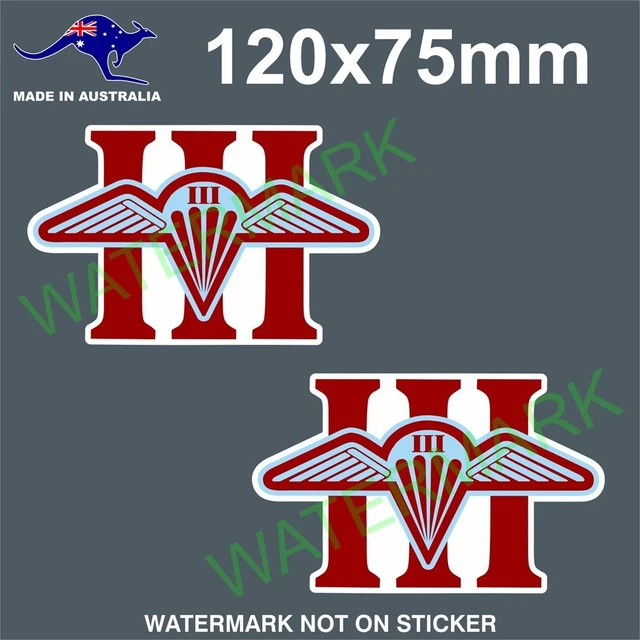 3 RAR STICKERS Army Paratrooper Royal Australian Regiment $6.50 ...