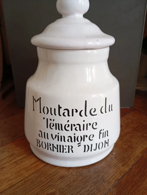 ANCIEN POT MOUTARDE Bornier Dijon EUR 25,00 - PicClick FR