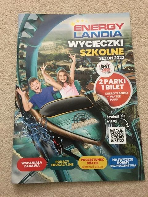 ENERGYLANDIA AQUALANTIS 2022 Theme Brochure - Park Map Polish Theme ...