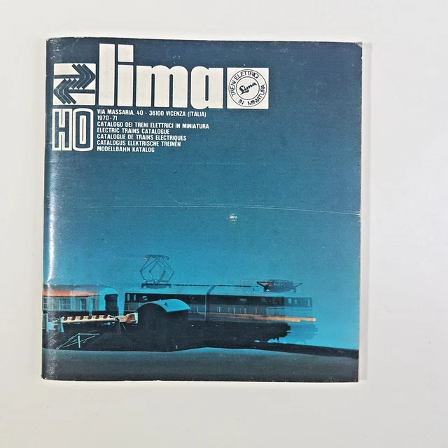 LIMA HO CATALOGUE Trains Electriques Treni Eletrici in Miniatura ...