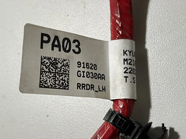 2022-2024 HYUNDAI IONIQ 5 Rear Left Door Wiring Harness OEM 91620-GI030 ...