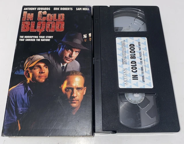 IN COLD BLOOD VHS 1999 Anthony Edwards Sam Neill Eric Roberts TV Mini ...