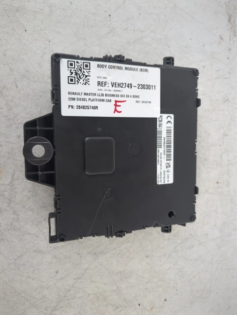 RENAULT MASTER LL35 2010-2024 Body Control Module (BCM) 284B25740R £94. ...