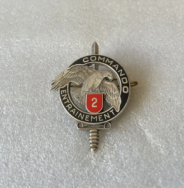 INSIGNE CEC N° 2 - Centre d’Entrainement Commando N° 2 EUR 7,50 - PicClick FR