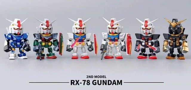 BANDAI NAMCO QMSV Mini RX-78 Gundam 2nd Model Confirmed Figure Toys Art ...