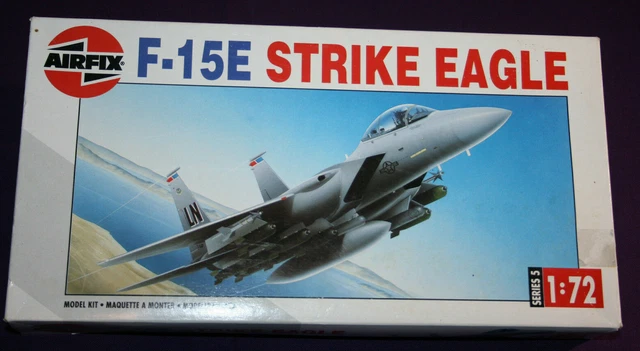 AIRFIX F-15E STRIKE Eagle 1:72 scale model plane kit 05028. With A/B ...