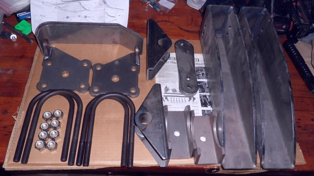 TOTAL COST INVOLVED 1955 1956 1957 Chevy Rear Leaf Spring Relocation ...