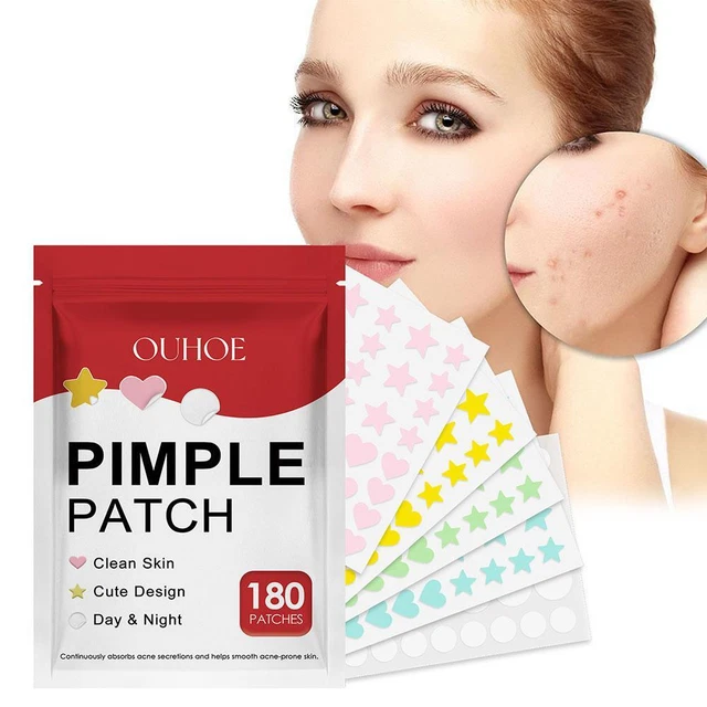 PIMPLE PATCHE HYDROCOLLOID Acne Patches Star,Zit Patches,Pimple Popper ...