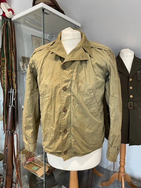 ORIGINAL AMERICAN WORLD War Two Era M1941 Jacket, c.42" Chest £230.00 ...