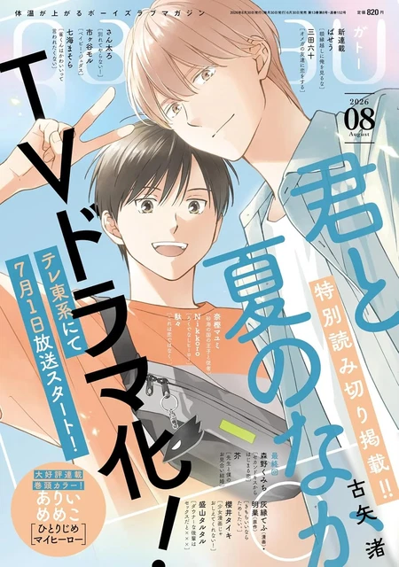 GATEAU AOÛT 2026 | Magazine manga japonais BL Comic Boys Love EUR 32,40 ...