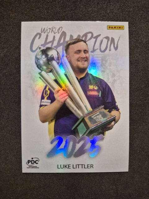 2025 PANINI PDC 2026, Luke Littler, The Nuke, World Champion 2025 ...