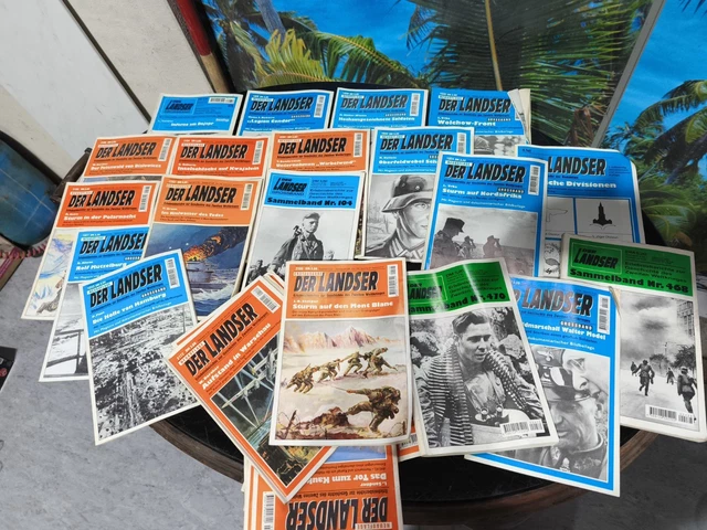 LANDSER DER LANDSER Hefte Soldaten Weltkrieg Kriegshefte 29 Stück EUR ...