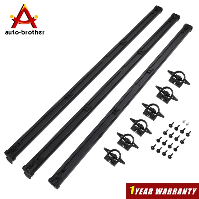 TRAIL RAIL SYSTEM 82215956 Tie Down Rails for Jeep Gladiator 2020-2021 ...