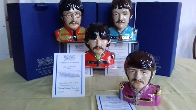 KEVIN FRANCIS/PEGGY DAVIES Character Jugs : The Beatles : Sgt Pepper ...