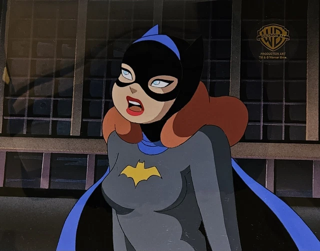Batman Animated Series Original Production Cel Batgirl Returns £467 35