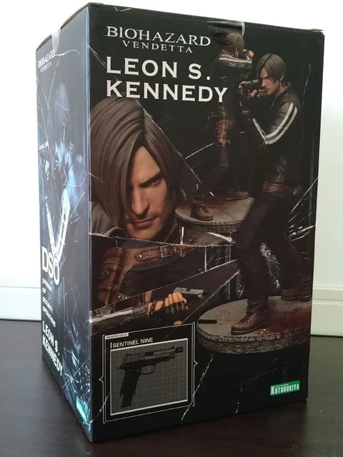 KOTOBUKIYA ARTFX BIOHAZARD Resident Evil Vendetta Leon S. Kennedy 1/6 ...