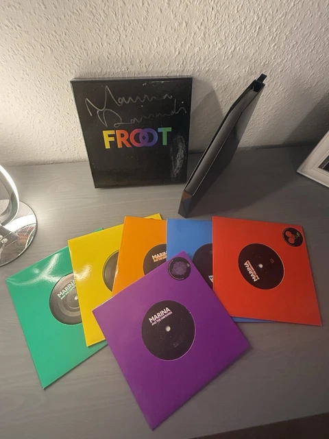 MARINA & THE Diamonds Froot Signed 7‘ Vinyl Box Set Rare EUR 259,00 ...
