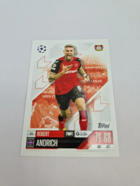TOPPS MATCH ATTAX 2024/2025 Robert Andrich Bayer Leverkusen #199 EUR 1 ...