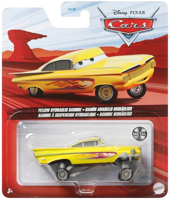 DISNEY PIXAR CARS YELLOW HYDRAULIC RAMONE Novità 2022 MATTEL £12.03 ...