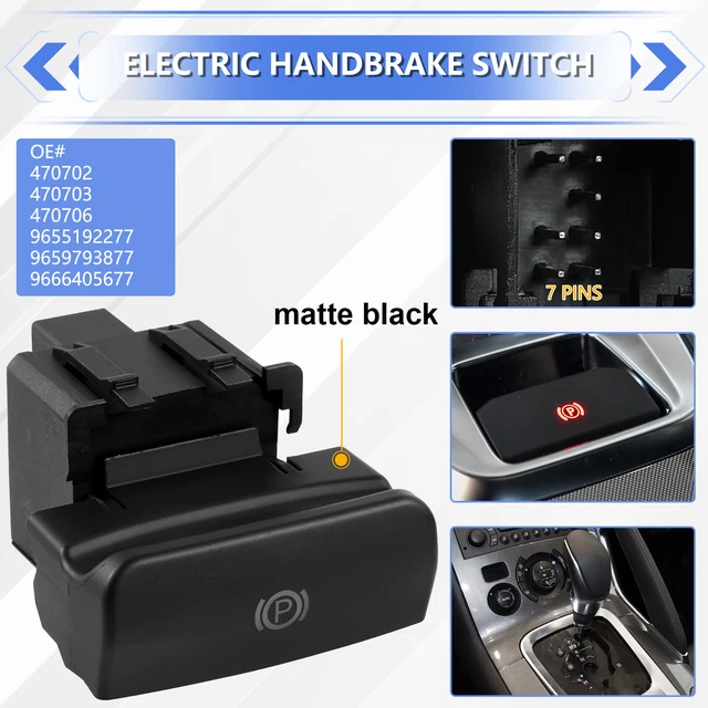 470702 FOR CITROEN C4 (Grand) Picasso Peugeot Electronic P Button ...