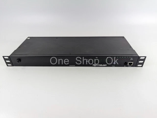 SERVERLINK SLP-SPP1008-H 8X10A C13 Outputs 1 C20 Input Network Switched ...