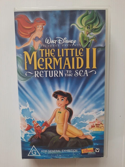 THE LITTLE MERMAID 1 & 2 Return to the Sea VHS Video Tape Bundle - Walt Disney $29.95 - PicClick AU