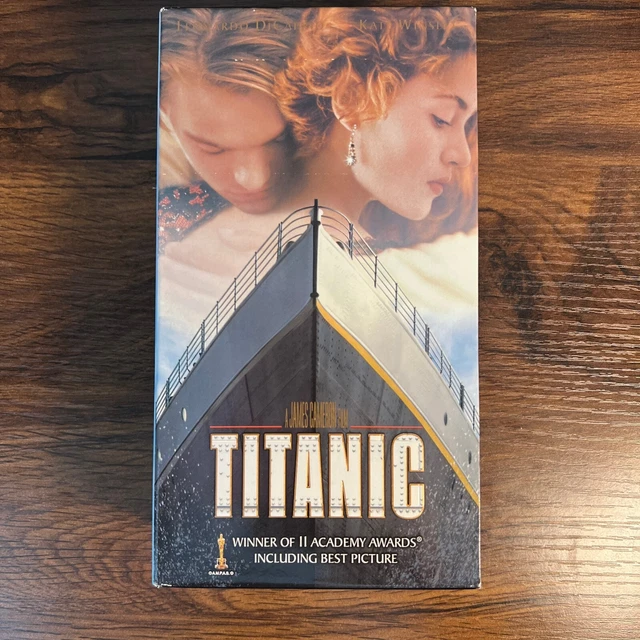 TITANIC 1997 VHS 2-Tape Set Factory Sealed NEW Paramount Leonardo ...