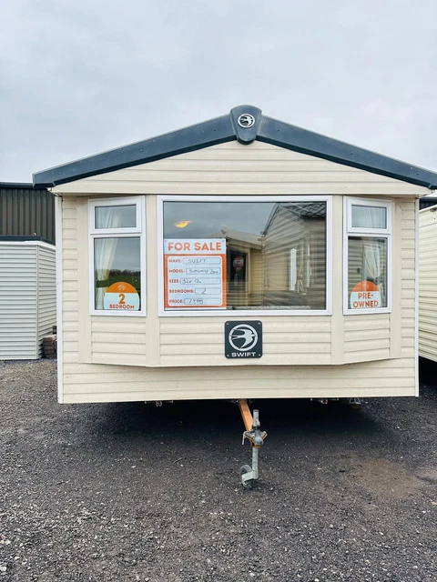 SWIFT BURGUNDY STATIC Caravan For Sale Off Site Sale £9,995.00 ...