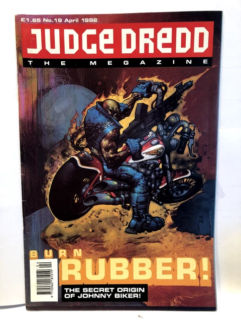 JUDGE DREDD MEGAZINE #19 April 1992 F/VF Fleetway Comics £3.75 ...
