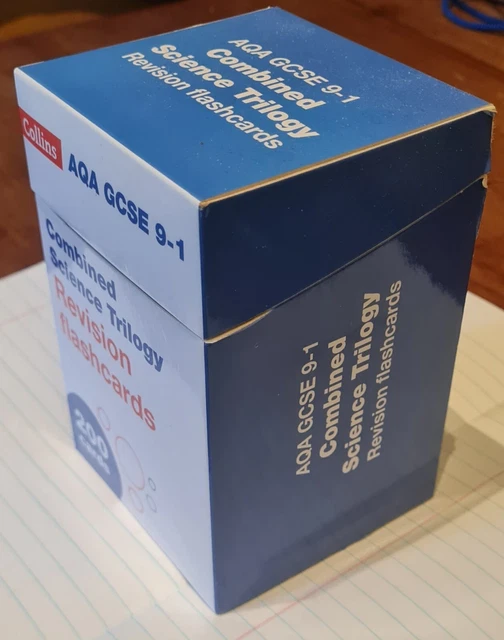GCSE AQA COMBINED Science Revision Flashcards All 3 Question Cards Pack ... GCSE AQA COMBINED Science Revision Flashcards All 3 Question Cards Pack ...