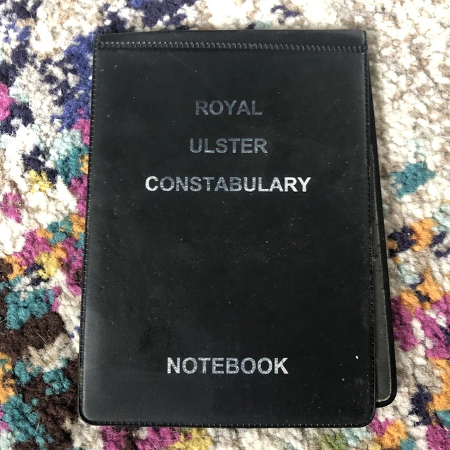 RUC ROYAL ULSTER Constabulary Notebook Cover £9.99 - PicClick UK