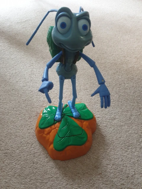 A BUGS LIFE Flick The Ant 10” Talking Toy Figure Room Alarm fully ...