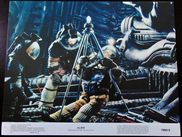 ALIEN *1 LOBBY Card Photo Ressortie Reissue *USA *11"14" *28x35cm EUR ...