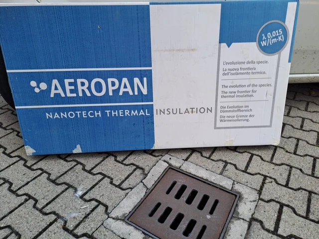 ISOLANTE TERMICO AEROPAN in Aerogel SP 3/CM + 1 cm di cartongesso ...