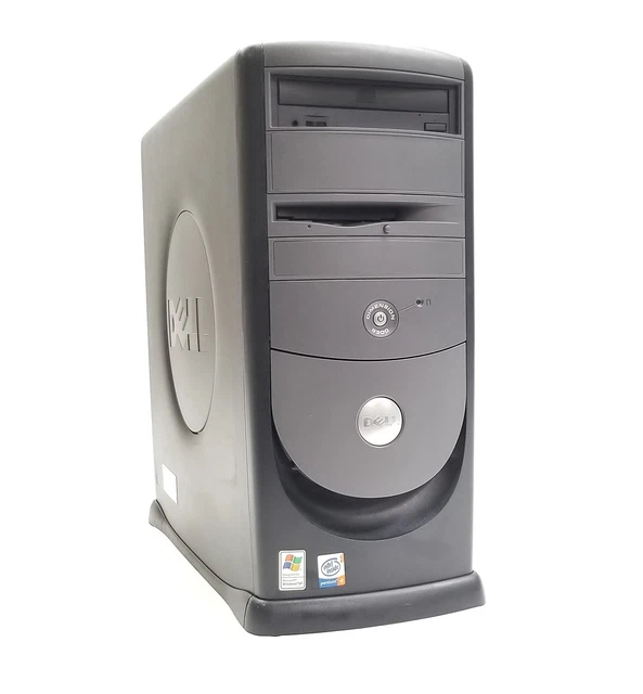 VINTAGE DELL DIMENSION 8300 Pentium 4 2.80GHz 1GB NO/HD Retro Desktop ...